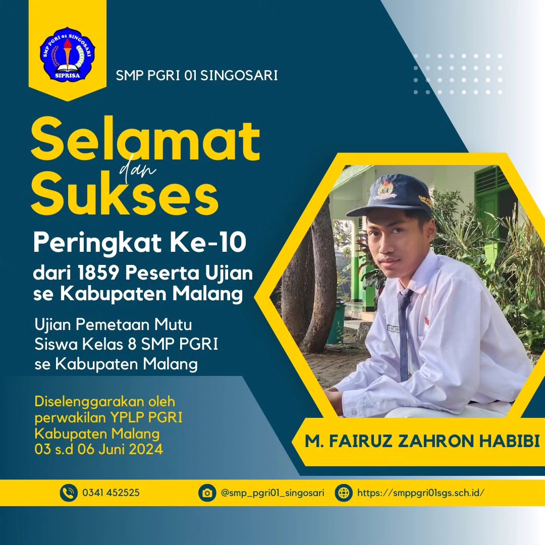 Prestasi – SMP PGRI 1 SINGOSARI